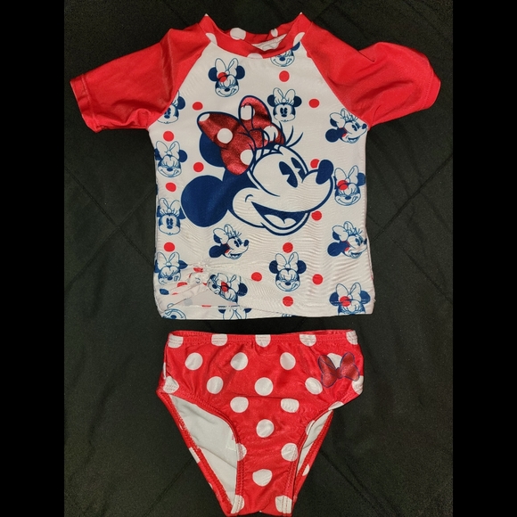 Disney | Swim | Minnie Mouse 2pc Swimsuit | Poshmark